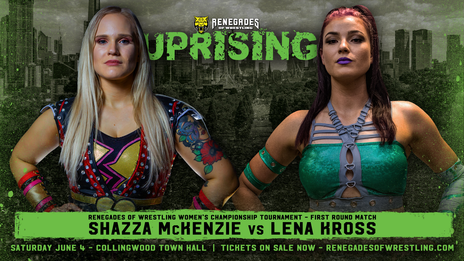 Shazza McKenzie V Lena Kross Renegades Of Wrestling shazza-mckenzie-v-lena-kross-renegades-of-wrestling